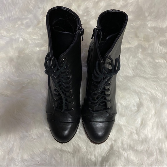 Report | Shoes | Brand New Report Lace Up Heeled Boots | Poshmark